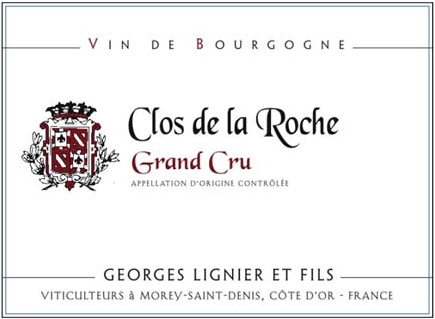 2019 Clos de la Roche Grand Cru, Domaine George Lignier, MAGNUM ...